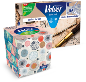Facial tissues - Velvet