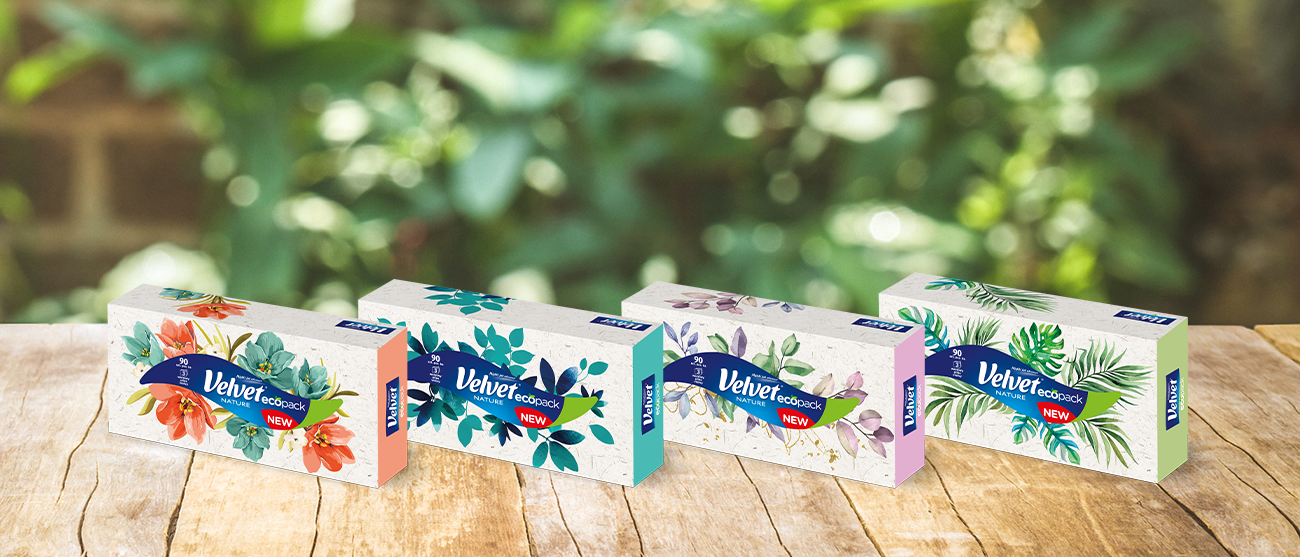 A new series of tissue in a box NATURE that will fit into your rooms ...