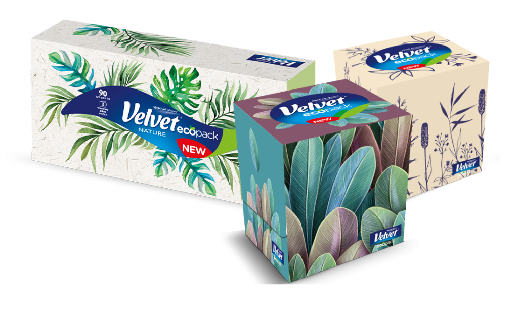 Facial tissues - Velvet